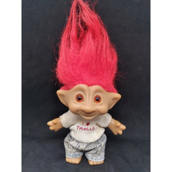 Ace Novelty | Toys | Vintage Ace Novelty I Love Trolls Troll Doll ...